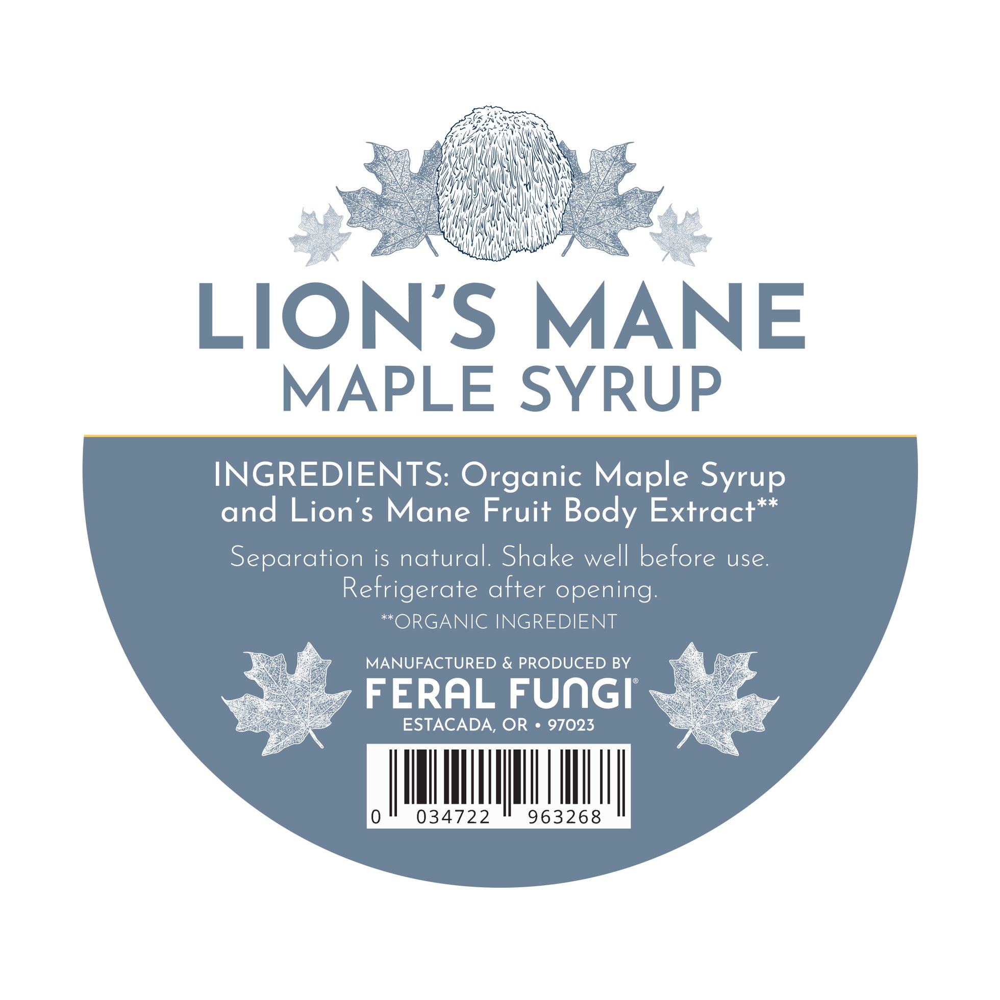 Mushroom Maple Syrup - Lion's Mane Maple Syrup – Feral Fungi